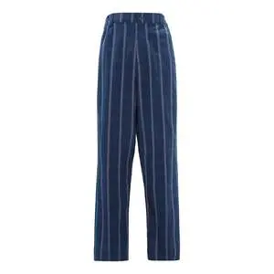 Adidas Originals Mw Tp Contrasting Colors Straight Sports Pants Navy - Blue