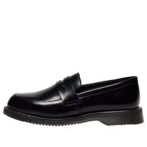 Dr. Martens Temara Polished Smooth Leather Loafers - Black