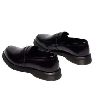Dr. Martens Temara Polished Smooth Leather Loafers - Black