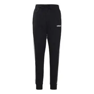 Adidas Essentials 3-stripes Tapered Cuffed Pants - Black
