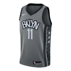 Nike Brooklyn Nets Kyrie Irving 11 Fan Edition Jersey - Grey