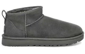 UGG Classic Ultra Mini Ankle Boots - Grey