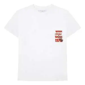 TRAVIS SCOTT Wish You Were Here Festival Tee - White