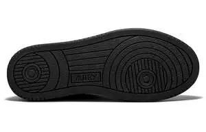 AUTRY Medalist Leather Low Top Sneakers - White/black