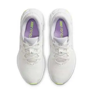 Nike Renew Ride 2 Athletic Sneakers - White/purple/green