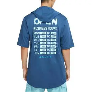 JORDAN Air Alphabet Short Sleeve Hoodie