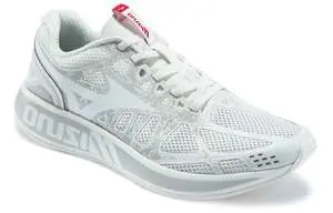 Mizuno Piloteer White Athletic Sneakers - White/grey