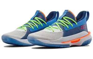Under Armour Curry 'super Soaker' Athletic Sneakers - Blue