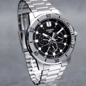 Casio Stainless Steel Quartz Analog Watch