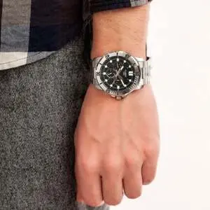 Casio Stainless Steel Quartz Analog Watch