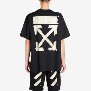 Off-White Bronzing Arrow Print T-shirt