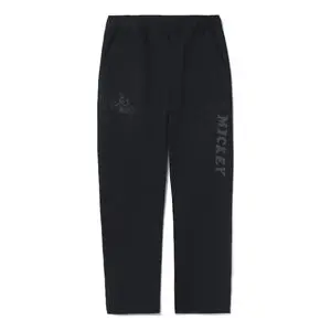 LI-NING X Disney Graphic Straight Pants - Black