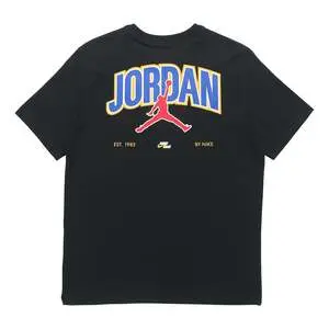 Nike As J Jmpmn Gfx Ss Crew - Black