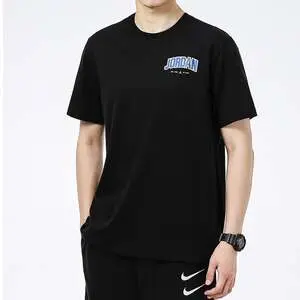 Nike As J Jmpmn Gfx Ss Crew - Black