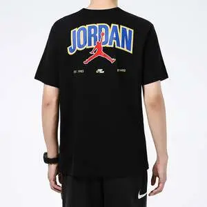 Nike As J Jmpmn Gfx Ss Crew - Black
