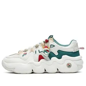 FILA Panini Sneakers - White/green/red