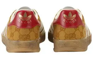 Adidas X Gucci Gazelle Gg Monogram Sneakers - Beige/brown