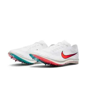 Nike Zoomx Dragonfly Track Spikes - White/black/hyper Jade