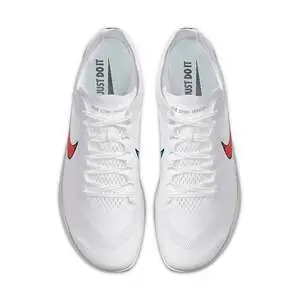 Nike Zoomx Dragonfly Track Spikes - White/black/hyper Jade