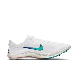 Nike Zoomx Dragonfly Track Spikes - White/black/hyper Jade