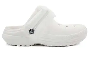 CROCS Classic Puffer Lined Clog - White
