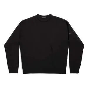 Balenciaga Pullover Sweater - Black