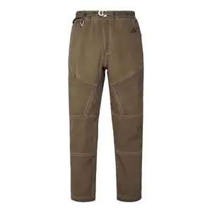 Nike X Ease Solid Color Loose Lacing Cropped Pants Asia Sizing 'tan - Brown