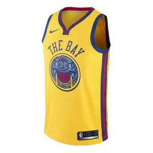 Nike Kevin Durant Golden State Warriors Swingman Jersey - Yellow