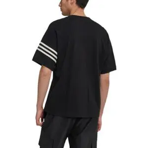 Adidas Stripe T-shirt Asia Sizing 'black - Multi-color
