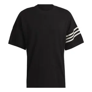 Adidas Stripe T-shirt Asia Sizing 'black - Multi-color