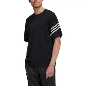 Adidas Stripe T-shirt Asia Sizing 'black - Multi-color