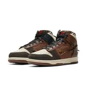 Nike Bodega X Dunk High "legend" Sneakers - Brown