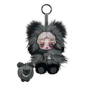 POP MART Skullpanda You Found Me Plush Doll Pendant 'buddy Doggie' Secret Edition