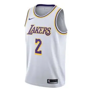 Nike Los Angeles Lakers Lonzo Ball Association Edition Basketball Jersey - White