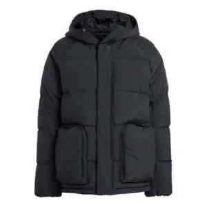 Adidas Hooded Down Jacket - Black