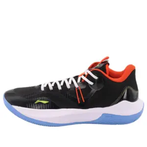 LI-NING Sonic Team Low Top Basketball Sneakers - Black