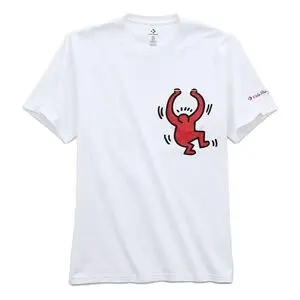 CONVERSE X Keith Haring Graphic Pocket Tee Asia Sizing - White