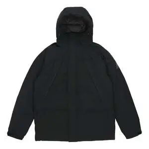 Adidas Hooded Down Jacket - Black