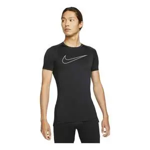 Nike Pro Short Sleeve Training Top - Black