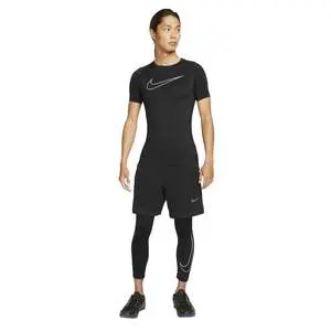 Nike Pro Short Sleeve Training Top - Black