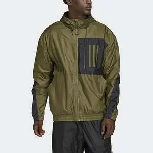 Adidas Training Sports Running Woven Hooded Jacket
