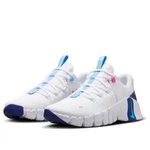 Nike Free Metcon 5 "white Aquarius Blue" Sneakers - White/blue