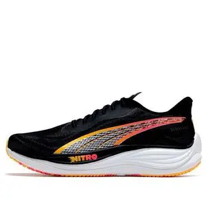 PUMA Velocity Nitro 3 Sneakers - Black/silver/sun Stream