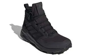 Adidas X Pharrell Terrex Trailmaker Mid Gtx Crossover High Top Sneakers - Black/grey