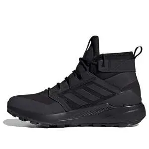 Adidas X Pharrell Terrex Trailmaker Mid Gtx Crossover High Top Sneakers - Black/grey