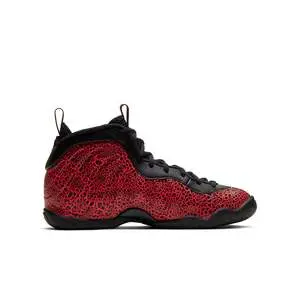 Nike Little Posite One 'lava' High Top Sneakers - Red