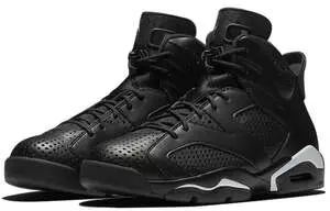 JORDAN 6 Retro "black Cat" Sneakers - Black/white