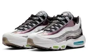 Nike Max 95 Lv8 'grid' Sneakers - White/black