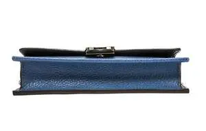 Gucci Double G Leather Woc Chain Shoulder Bag