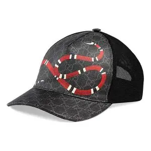 Gucci Kingsnake Gg Baseball Cap